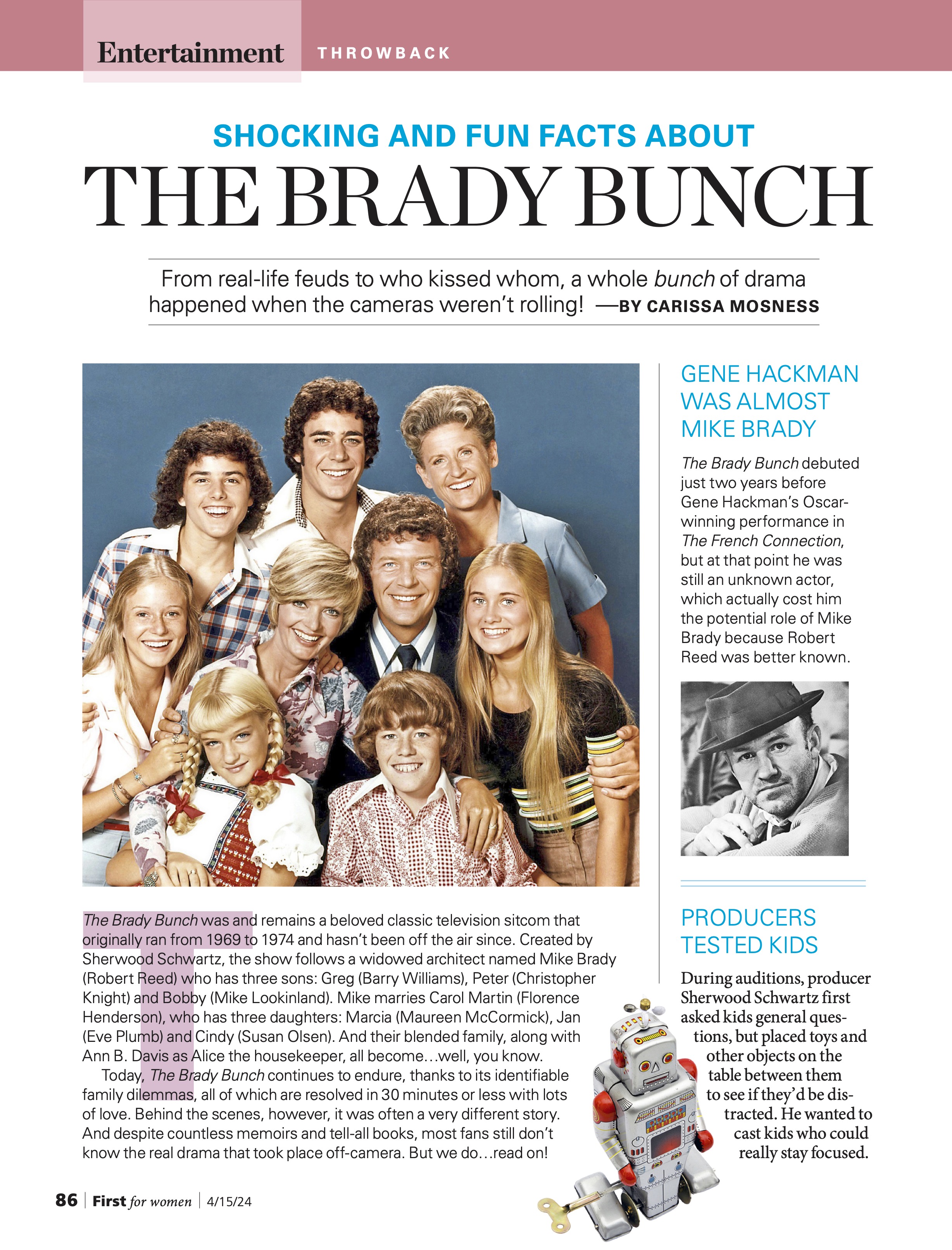 Shocking and Fun Facts About ‘The Brady Bunch’ – Carissa Mosness