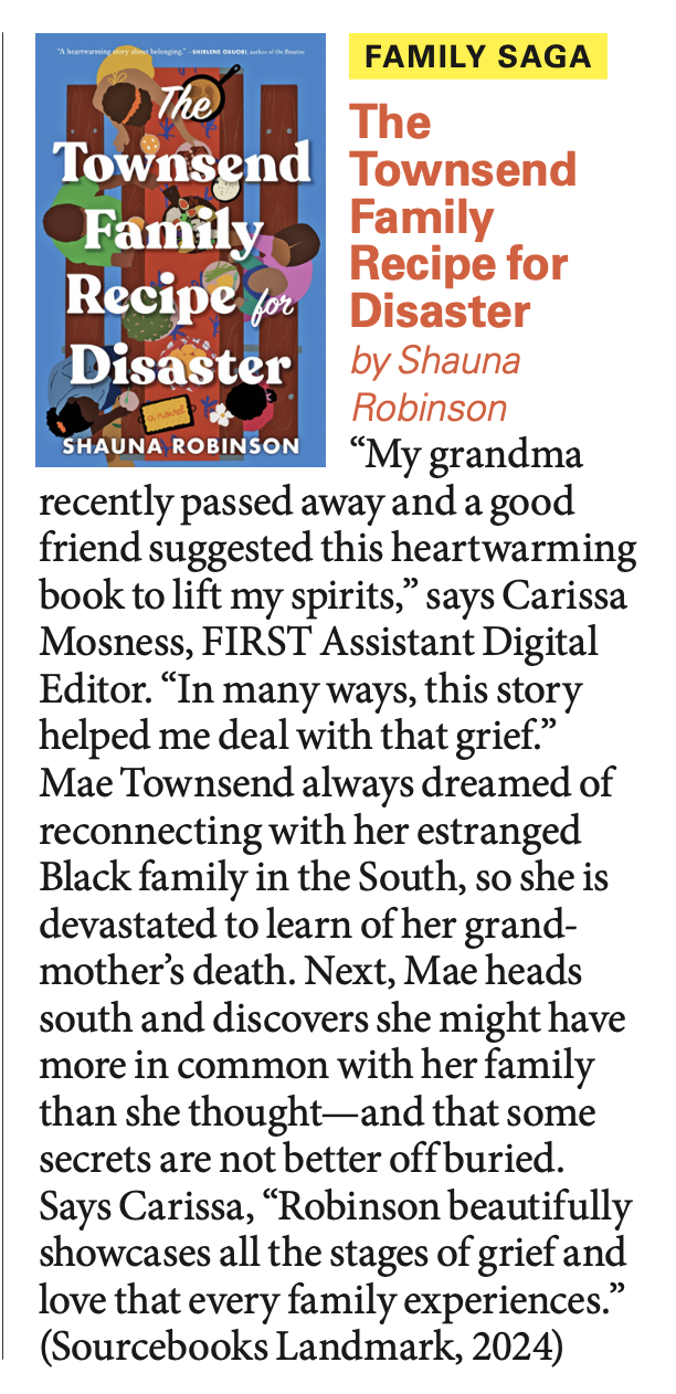 Book Review: ‘The Townsend Family Recipe for Disaster” by Shauna ...